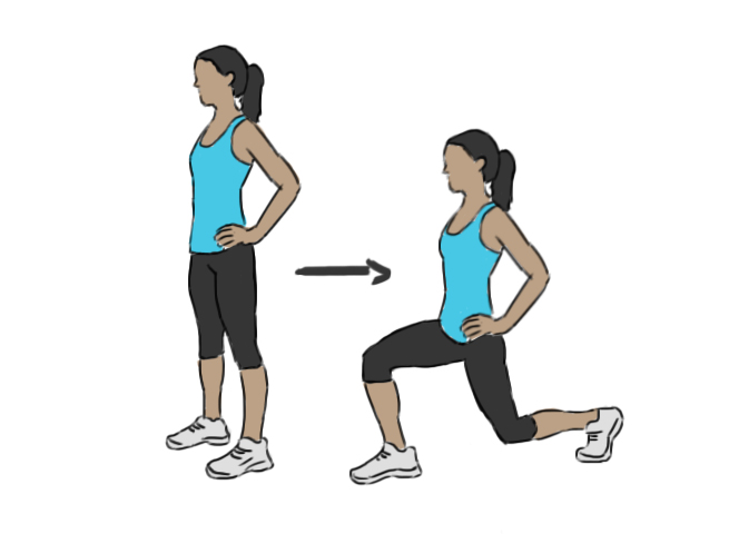 Backward Lunges Reverse Lunges GoFitnessPlan